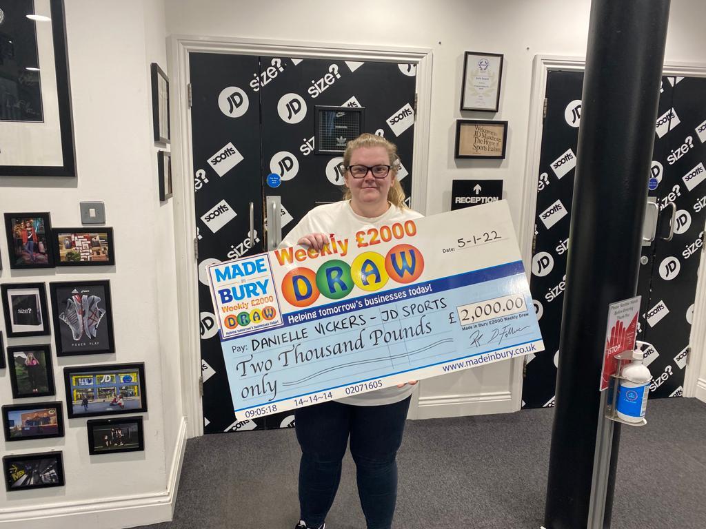 Danielle is starting 2022 in style! - Made In Bury