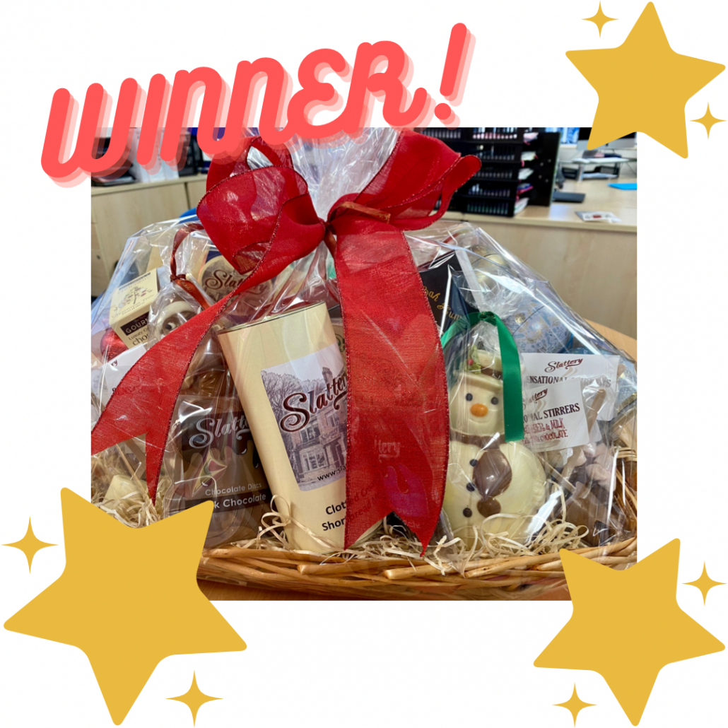 Catherine wins the Slattery Hamper! - Made In Bury